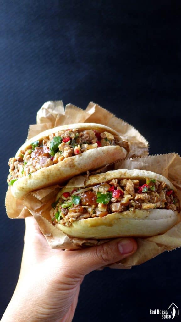 Chinese pork burger (Rou Jia Mo 肉夹馍) - Red House Spice