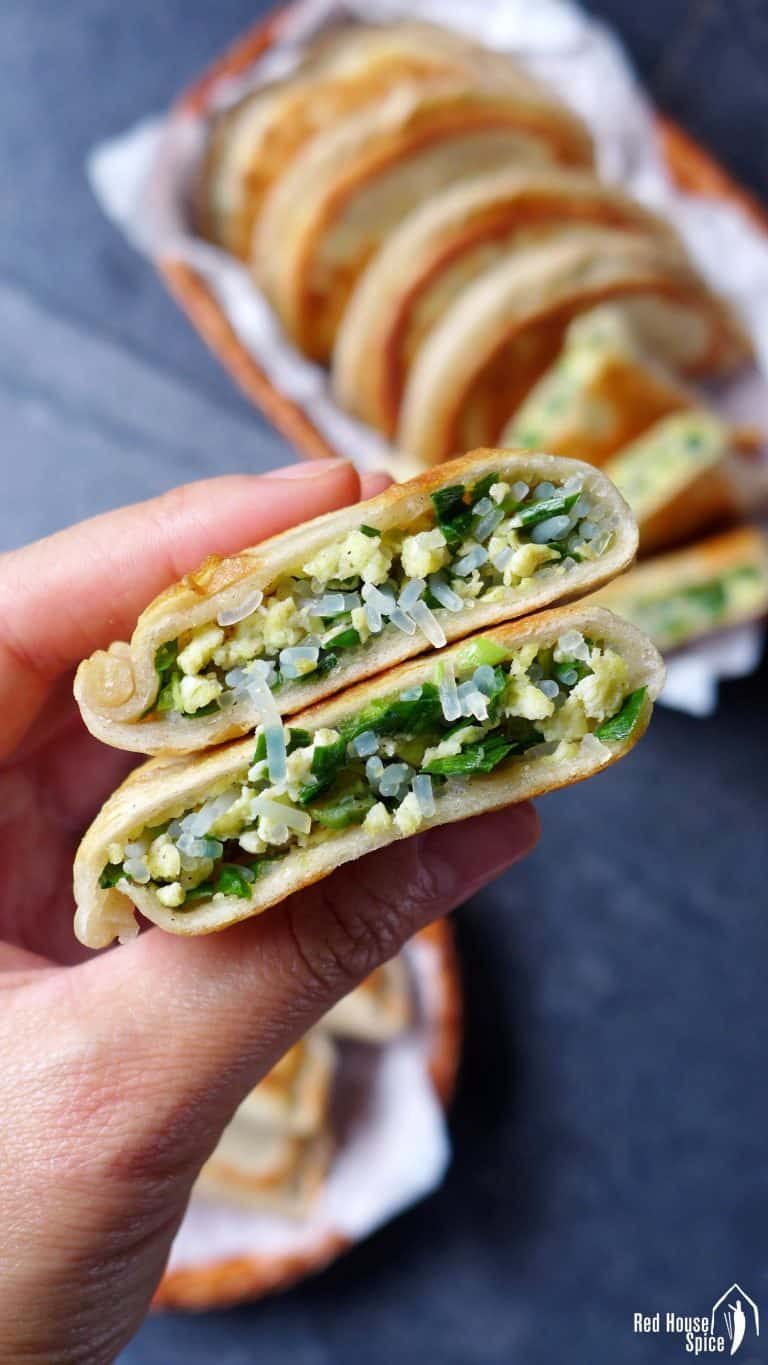 Chinese Chive pockets (韭菜盒子) - Red House Spice