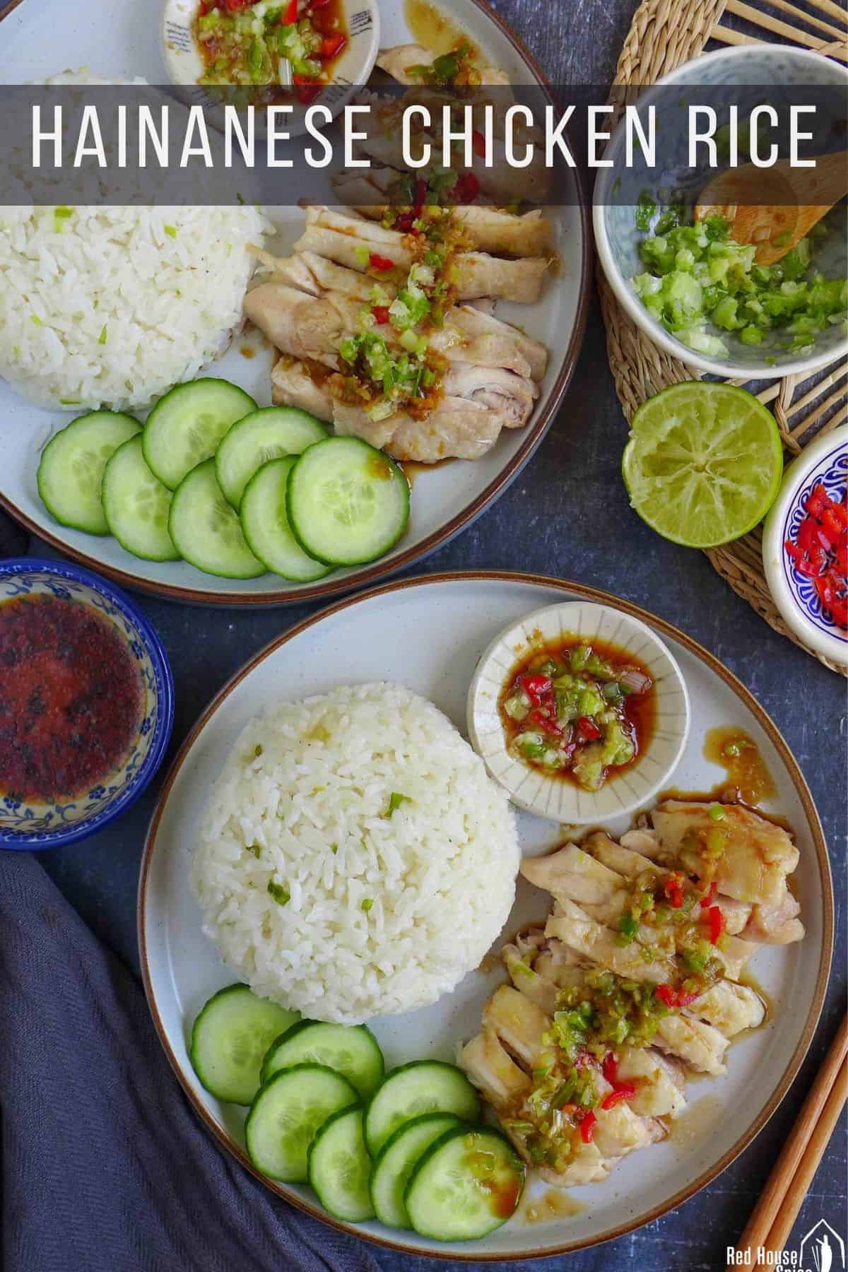 One-pot Hainanese Chicken Rice - Red House Spice
