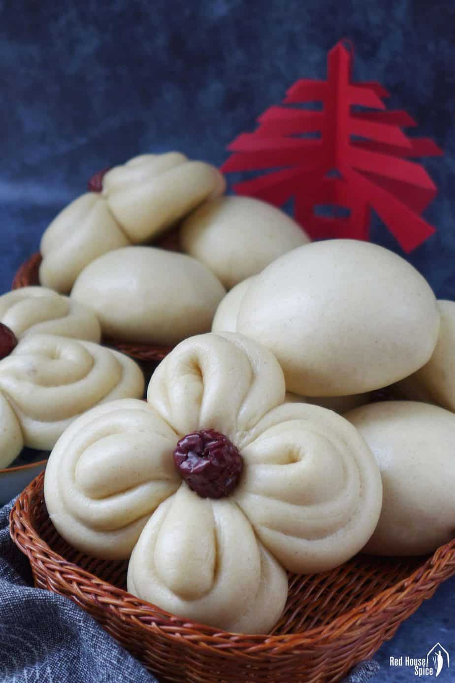 Mantou (馒头), Chinese steamed buns - Red House Spice