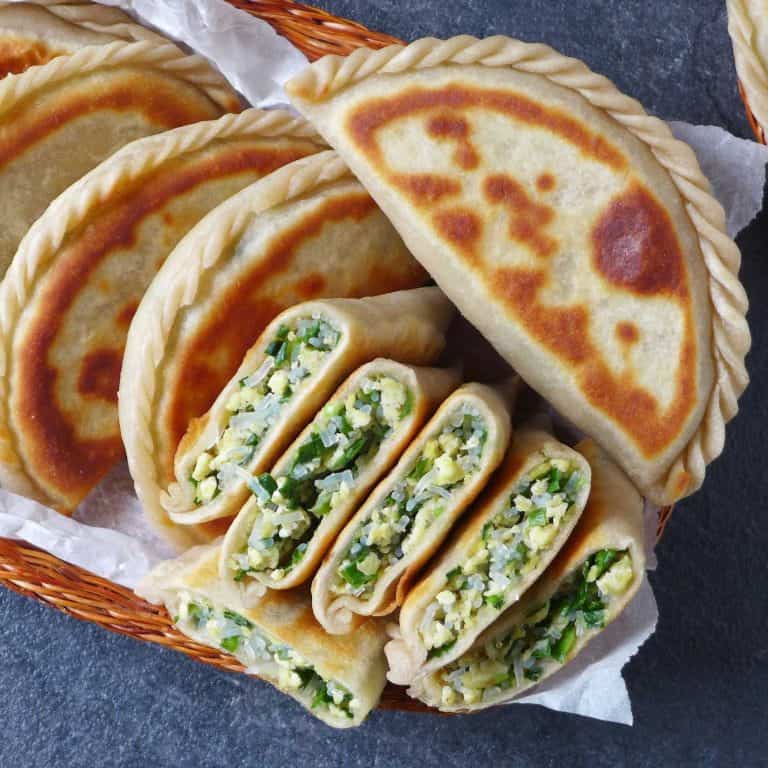 Chinese Chive pockets (韭菜盒子) - Red House Spice