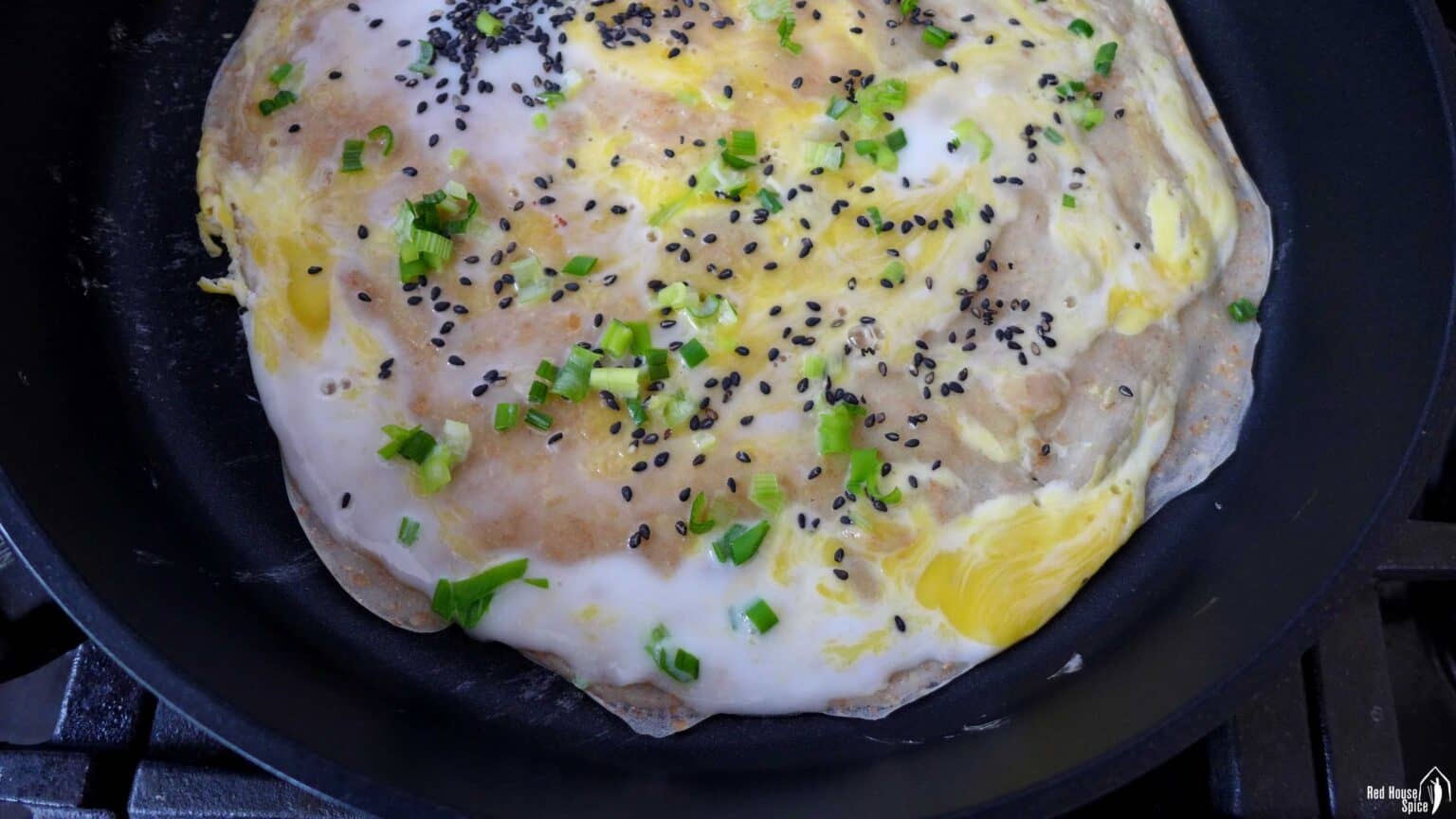 Jian Bing, Chinese Crepes (煎饼) - Red House Spice