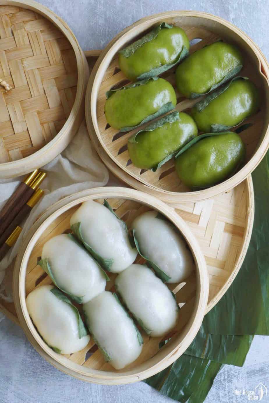 Sichuan leaf-wrapped sticky rice cakes (Ye’er Ba, 叶儿粑) - Red House Spice