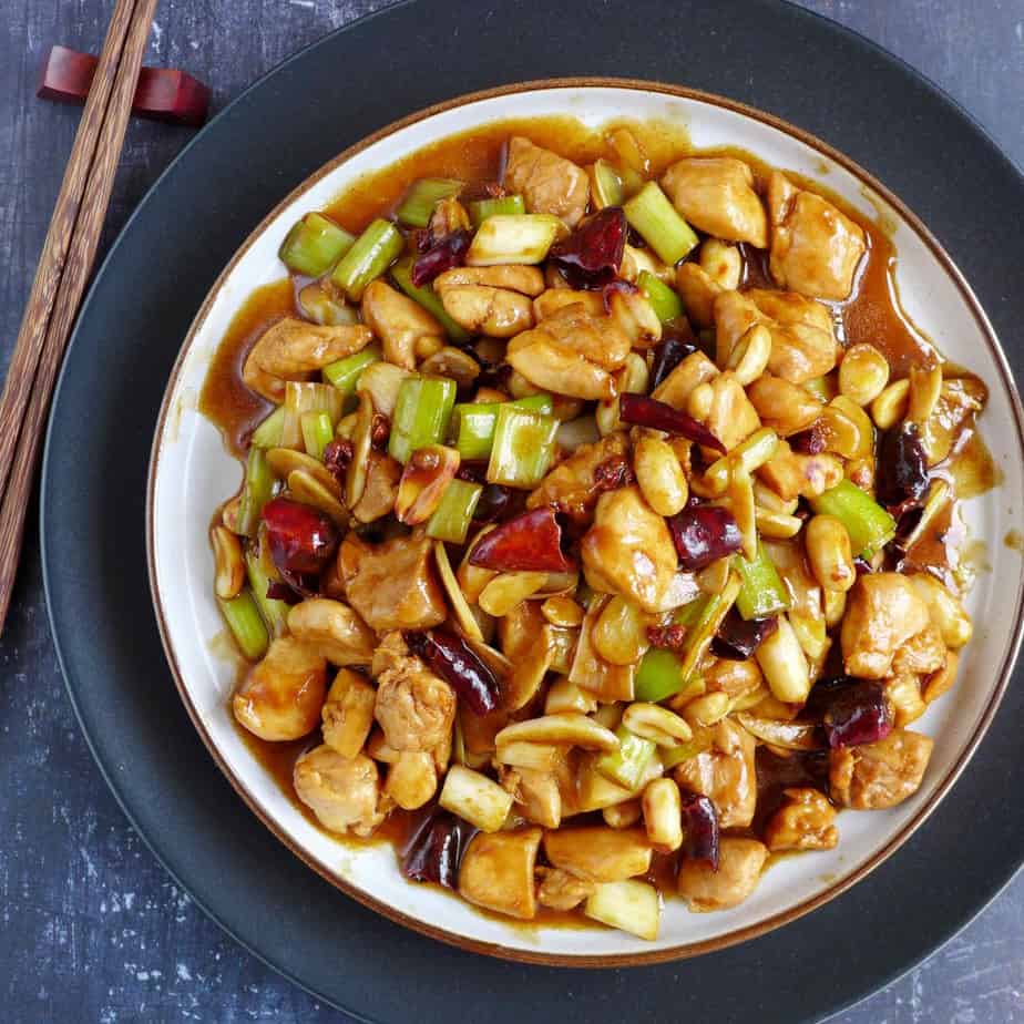 Kung Pao Chicken, the Authentic Way (宫保鸡丁) - Red House Spice
