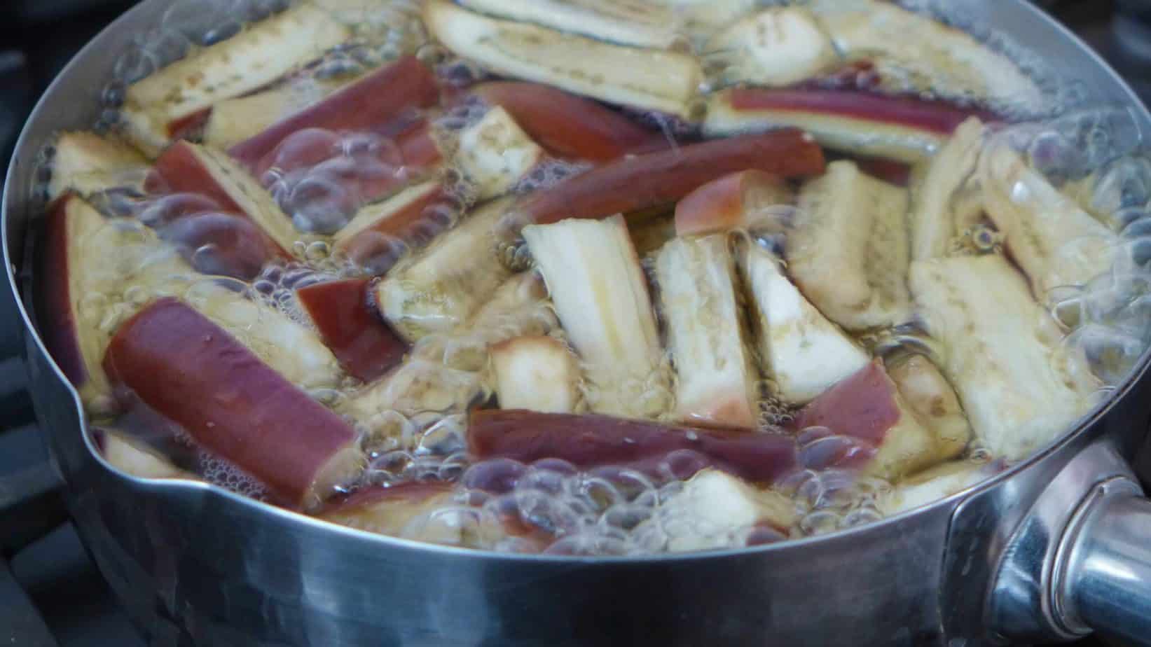 Eggplant with Garlic Sauce (Yu Xiang Qiezi, 鱼香茄子) - Red House Spice
