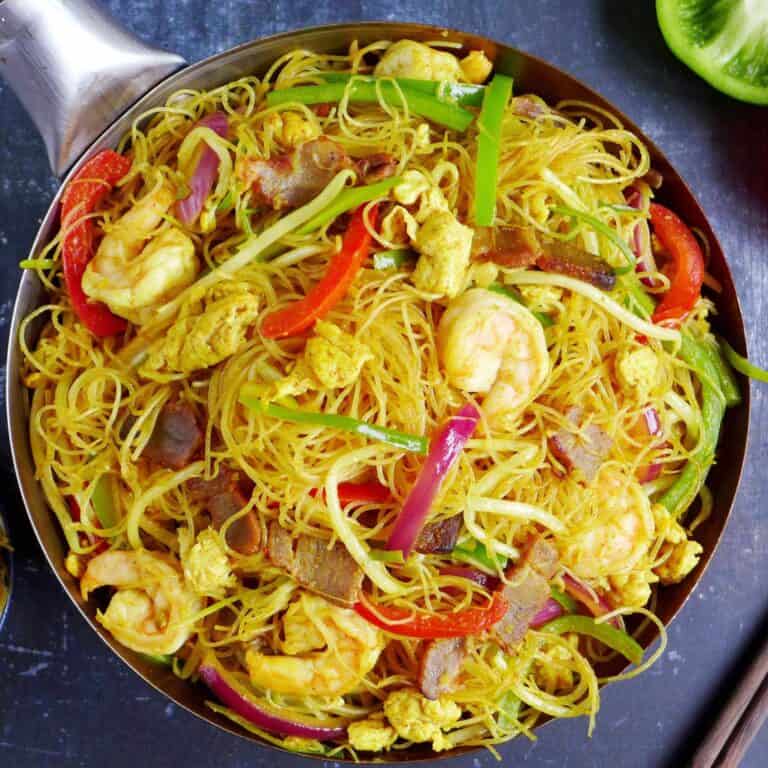 Singapore Mei Fun (Singapore Rice Noodles, 星洲米粉) - Red House Spice