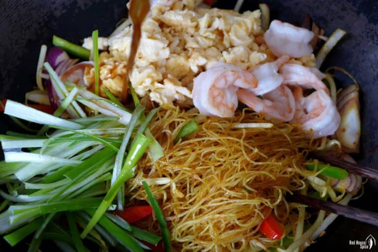 Singapore Mei Fun (Singapore Rice Noodles, 星洲米粉) - Red House Spice