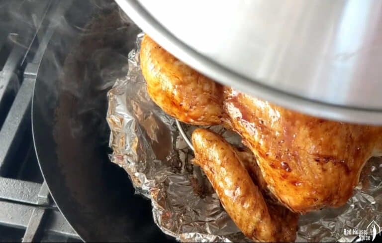 How to Make Smoked Chicken in a Wok (熏鸡) - Red House Spice