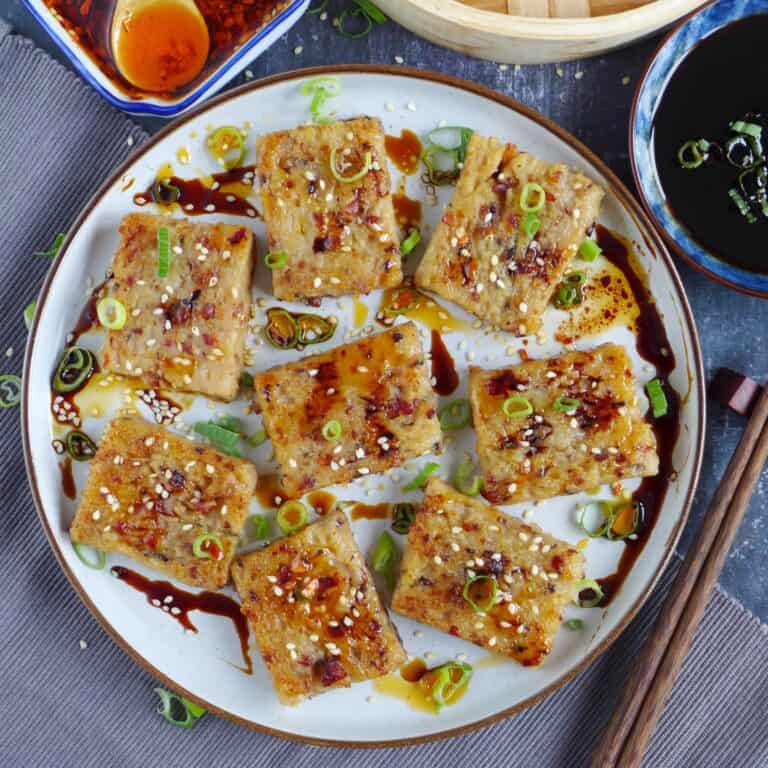 Turnip Cake (Lo Bak Go, 萝卜糕) - Red House Spice