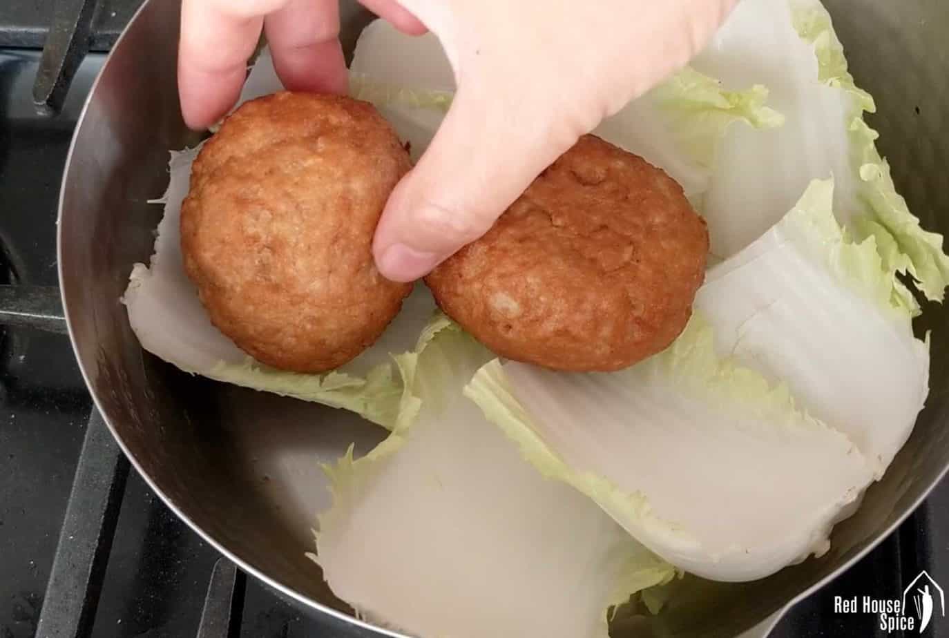 Lion’s Head Meatballs (Shi Zi Tou, 狮子头) - Red House Spice