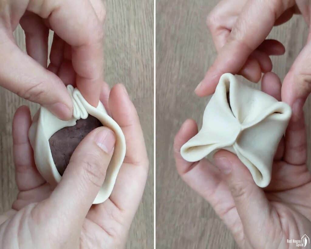 Red Bean Buns (Dou Sha Bao, 豆沙包) - Red House Spice