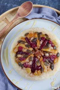 Eight Treasure Rice Pudding (Ba Bao Fan, 八宝饭) - Red House Spice