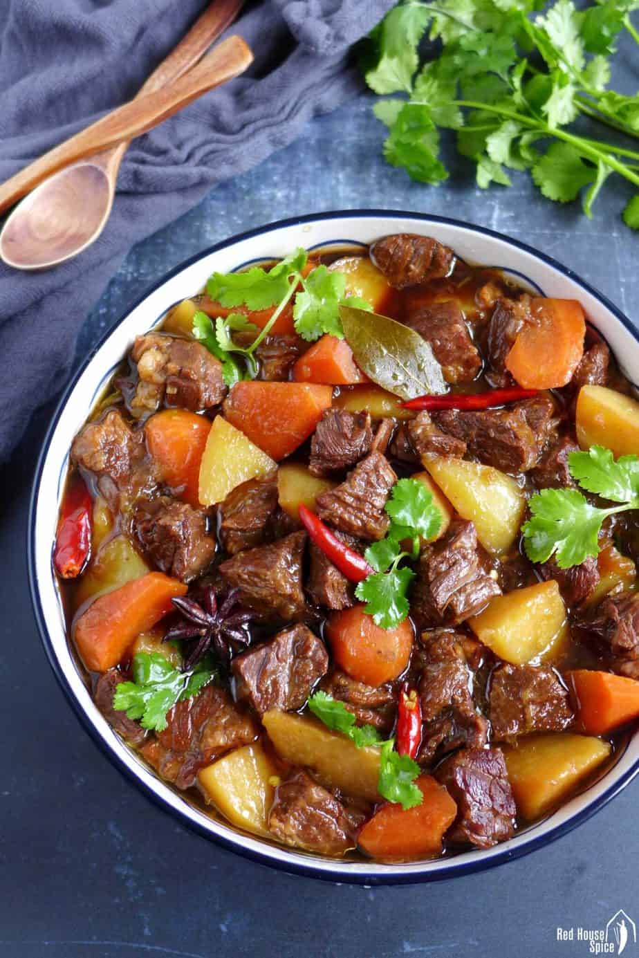 Chinese Beef Stew with Potatoes (土豆炖牛肉) - Red House Spice