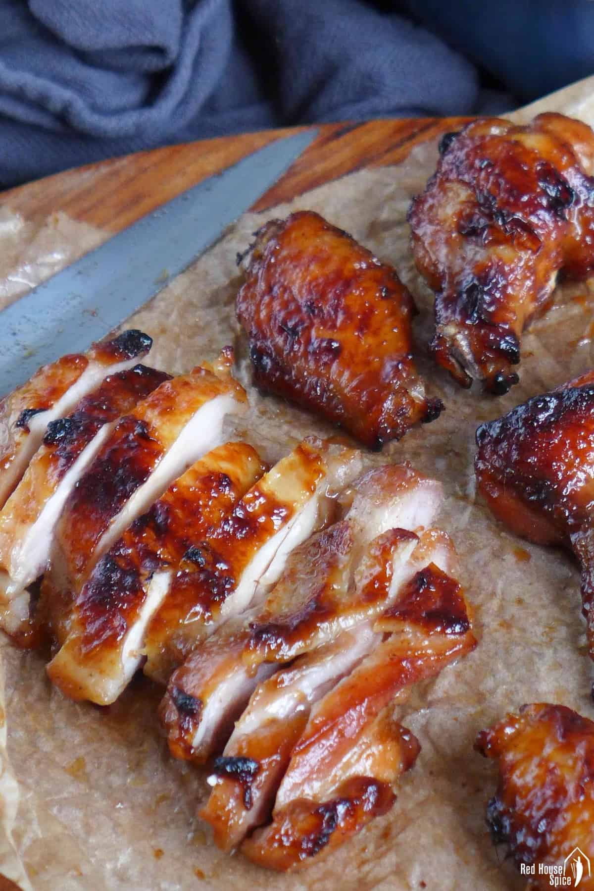 Char Siu Chicken Roasted Or Air Fried Red House Spice Char Siu Chicken Roasted Or Air Fried Red House Spice