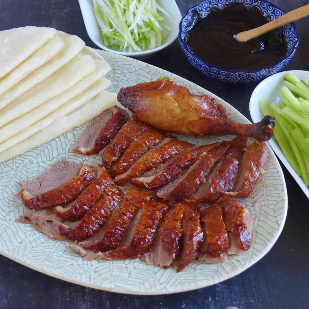 Peking Duck Pancakes (Chun Bing, 春饼) - Red House Spice