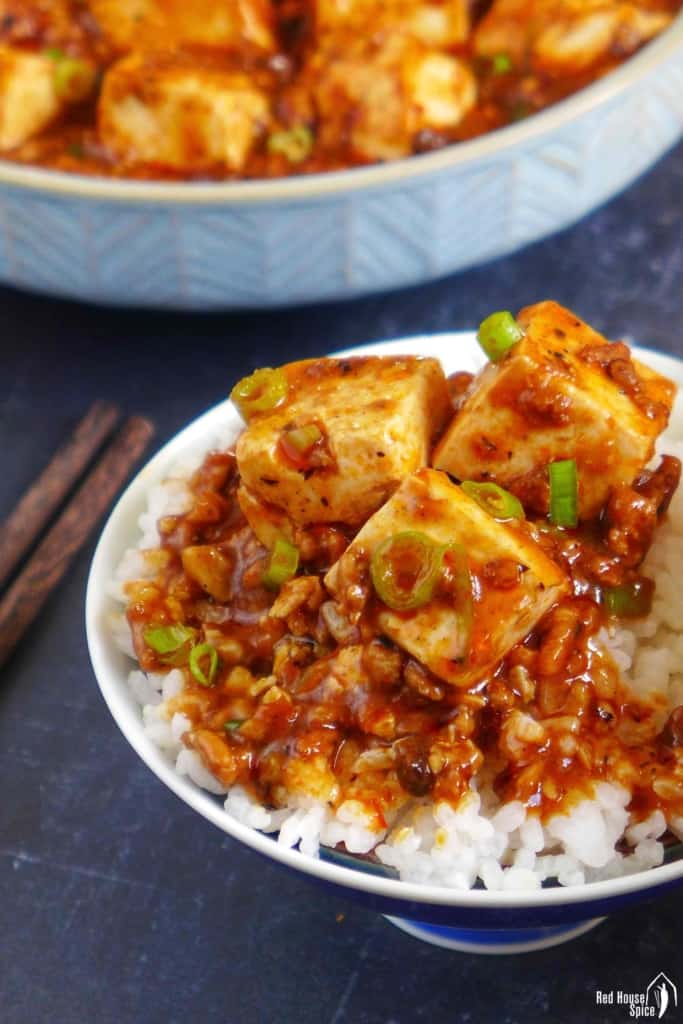 Mapo tofu, the authentic way (麻婆豆腐) - Red House Spice