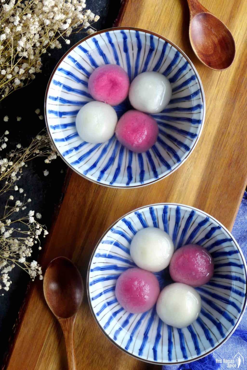 Tang Yuan, Chinese glutinous rice balls (汤圆) - Red House Spice
