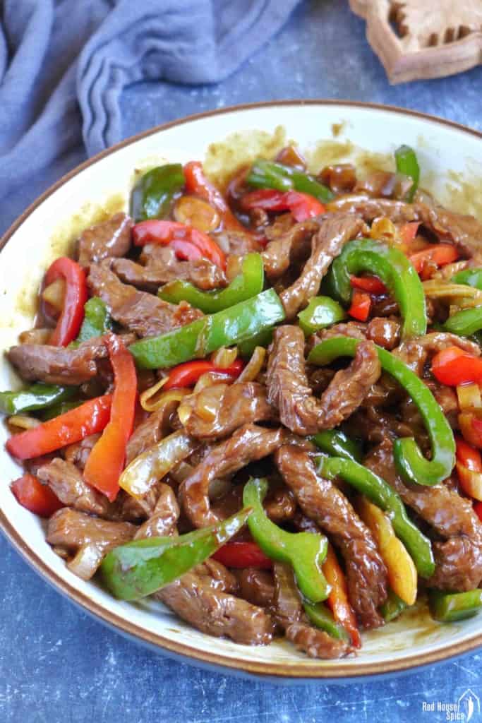 Pepper Steak (青椒牛肉) - Red House Spice