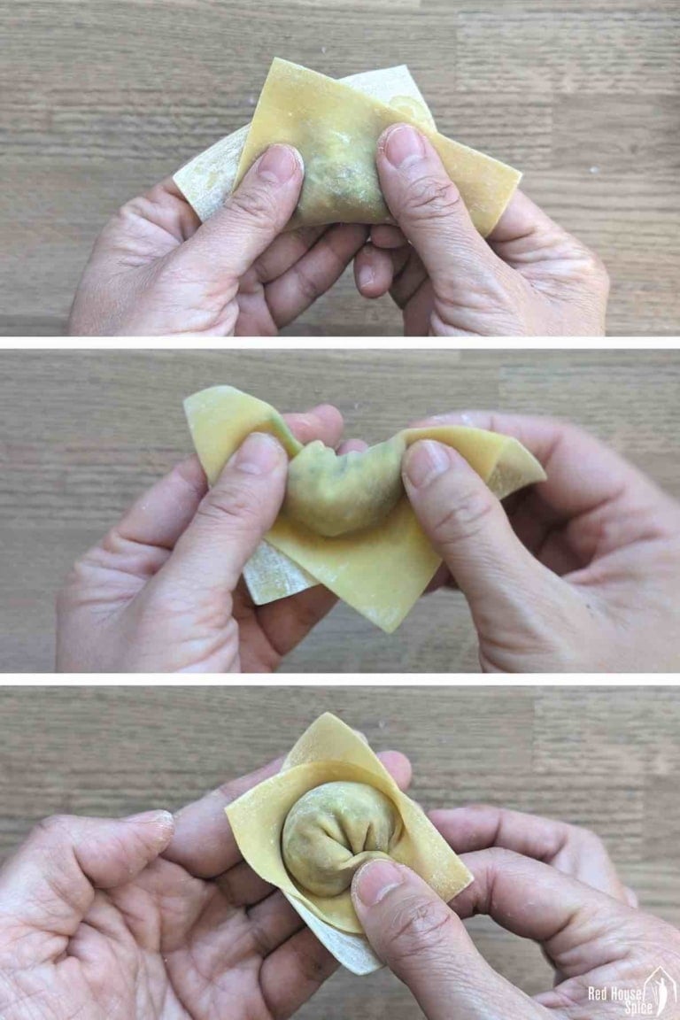 Six Ways To Fold Wontons - Red House Spice
