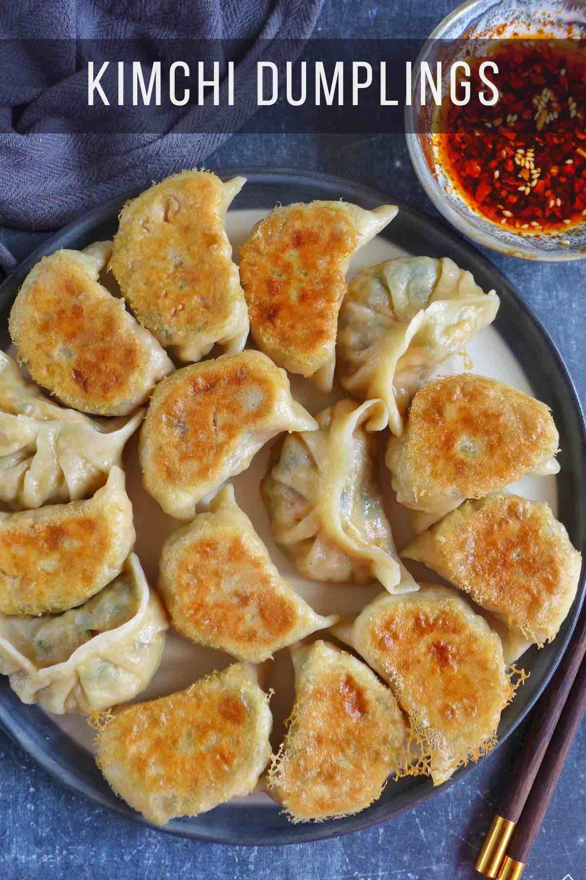 Kimchi Dumplings - Red House Spice