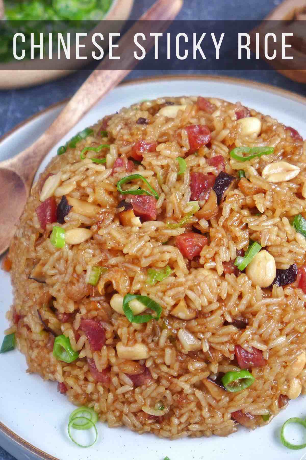 Chinese Sticky Rice (Lo Mai Fan/糯米饭) - Red House Spice