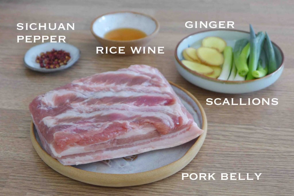 Sichuan Garlic Pork Slices (蒜泥白肉) - Red House Spice